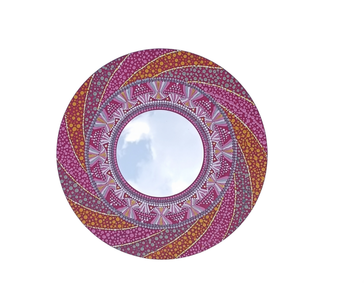 DOT MANDALA ART MIRROR WORK – Gallerist.in