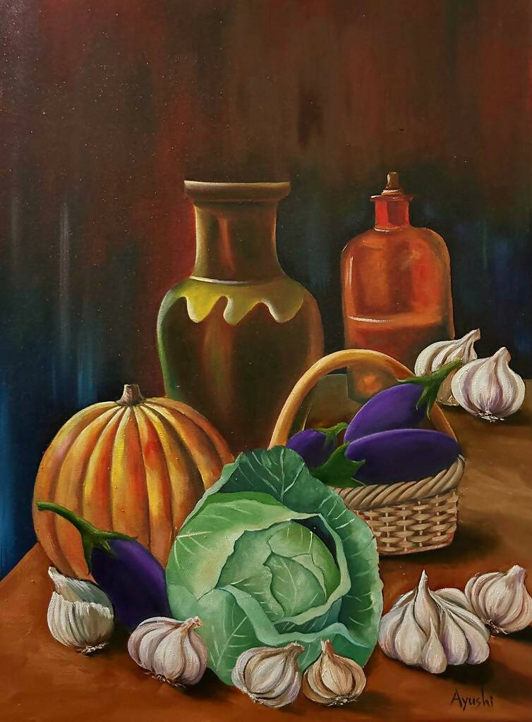 Still life pil painting – Gallerist.in