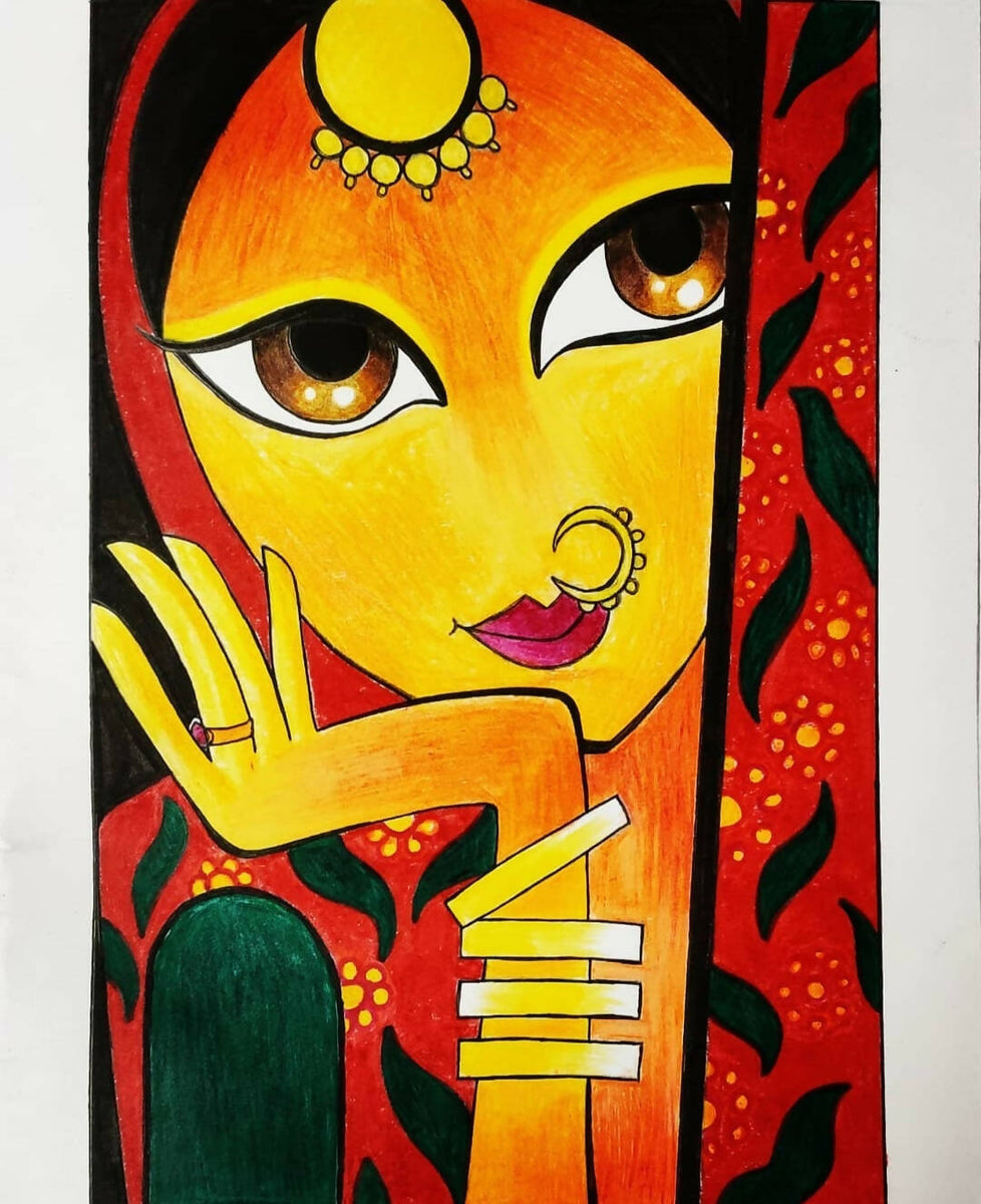 Hand painted for drawing paper – Gallerist.in