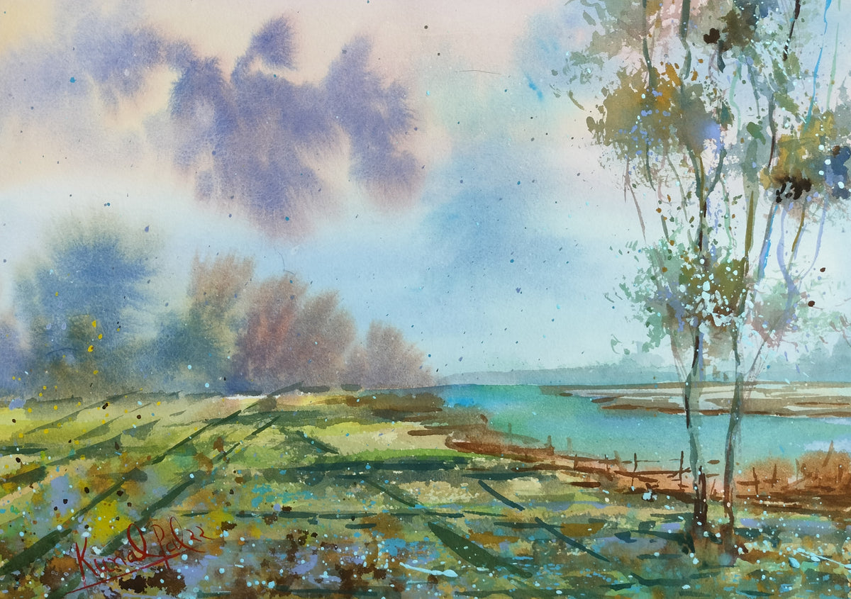 Landscape in vrindavan – Gallerist.in