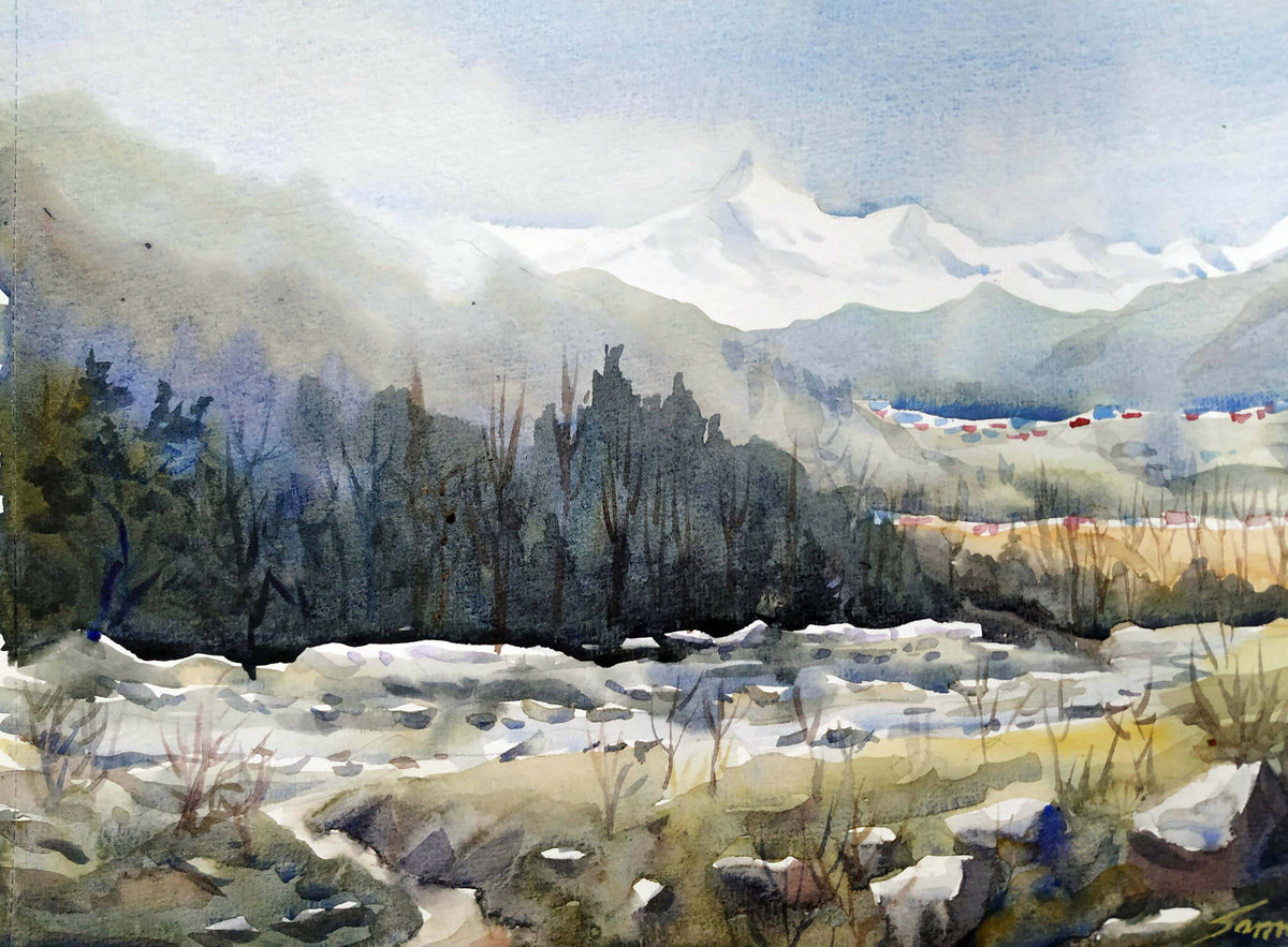 Himalayan Mountain River – Gallerist.in