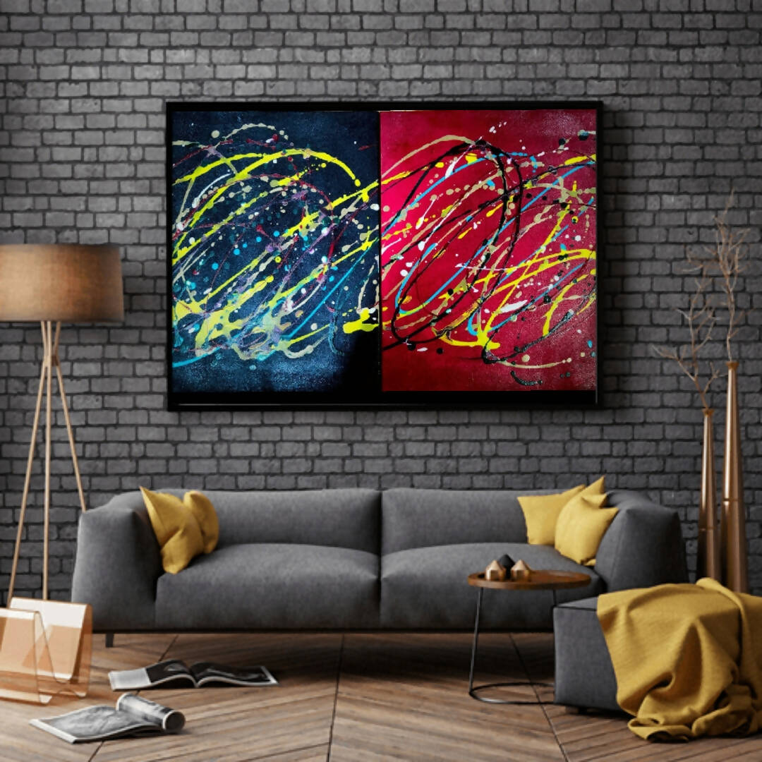 #Acrylic art, #Canvas painting, #Home decor – Gallerist.in